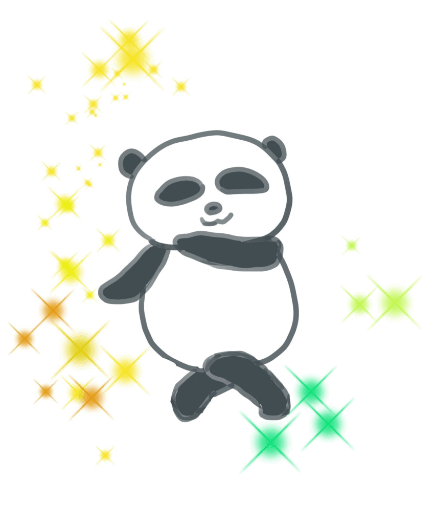 踊るパンダ（GIFアニメ） - novalue - 自分らしさで彩るメディア
