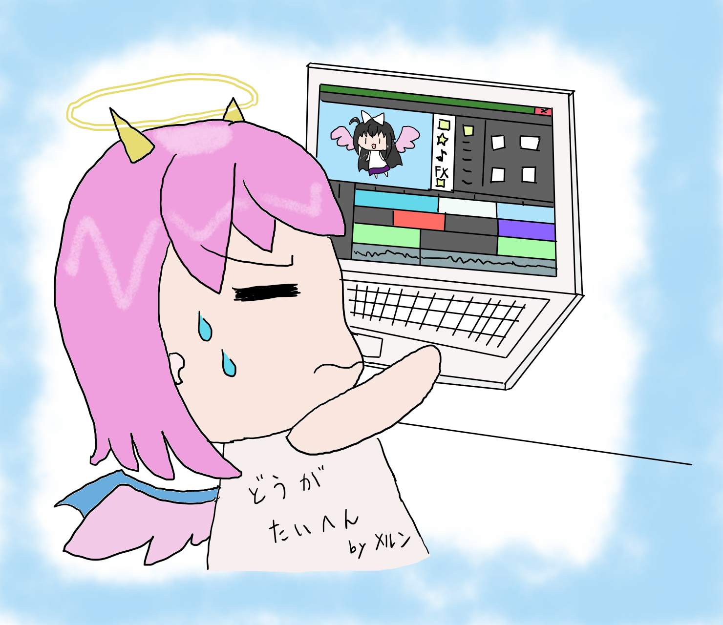 【動画】少女の昔と今【不思議図書館】 - novalue - 自分らしさで彩るメディア