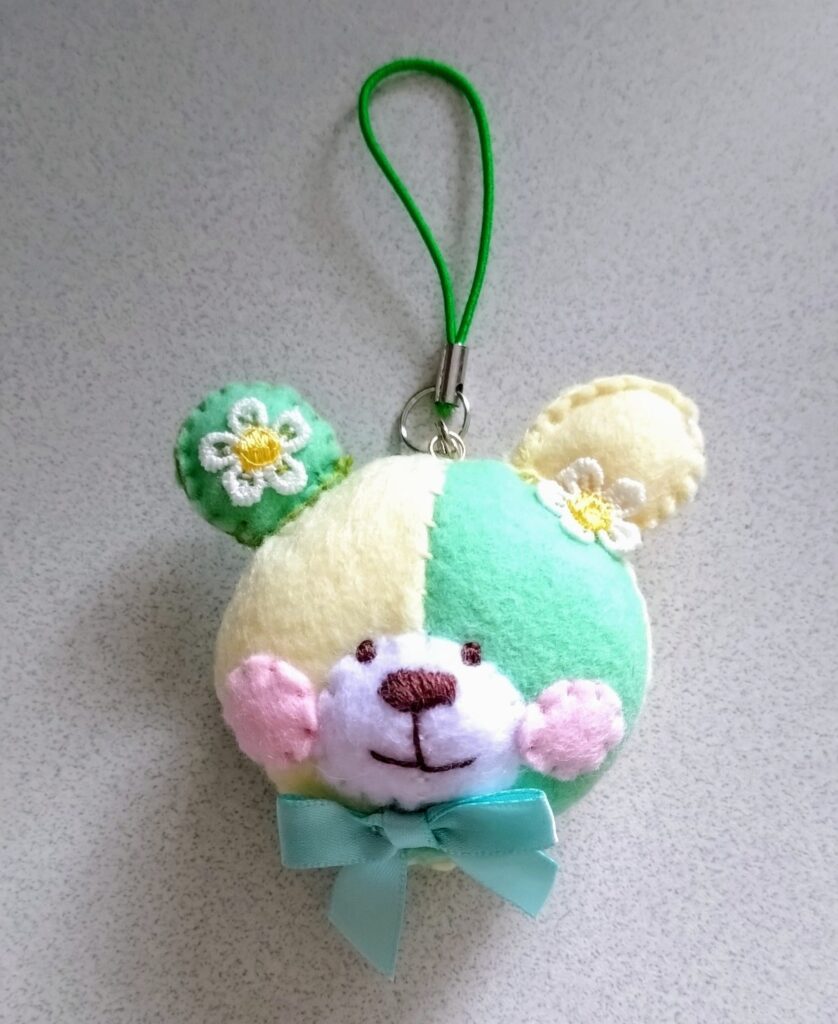 ツートンカラーベアストラップ - novalue - 自分らしさで彩るメディア